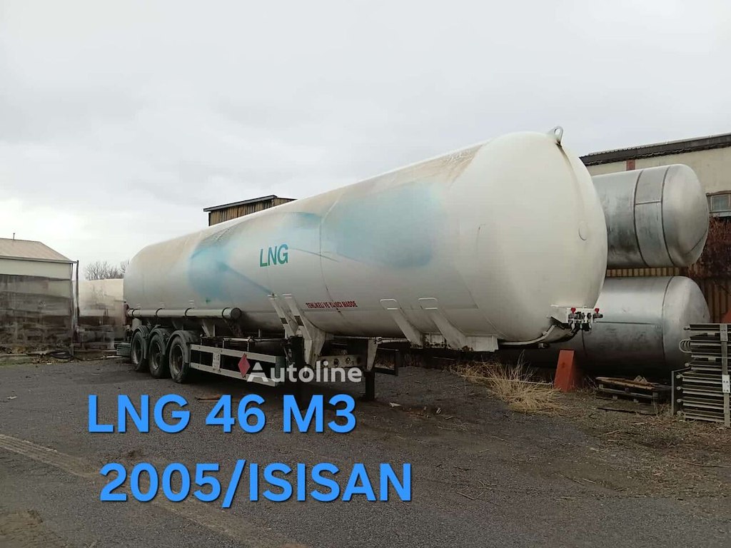 Isisan 2005 poluprikolica cisterna za gas