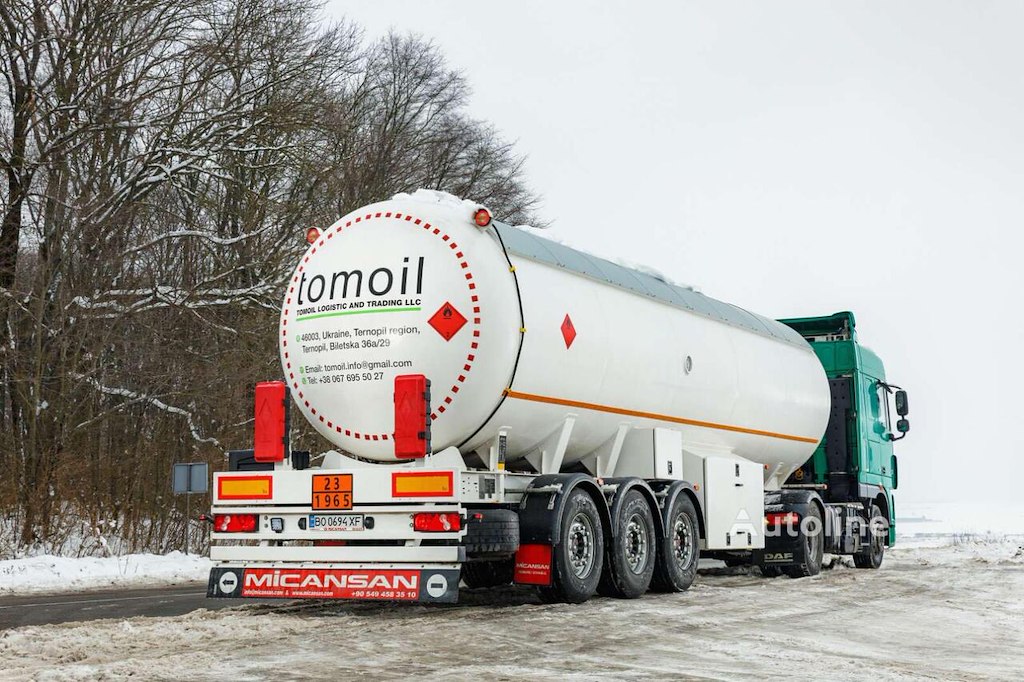 Micansan MS3Y poluprikolica cisterna za gas
