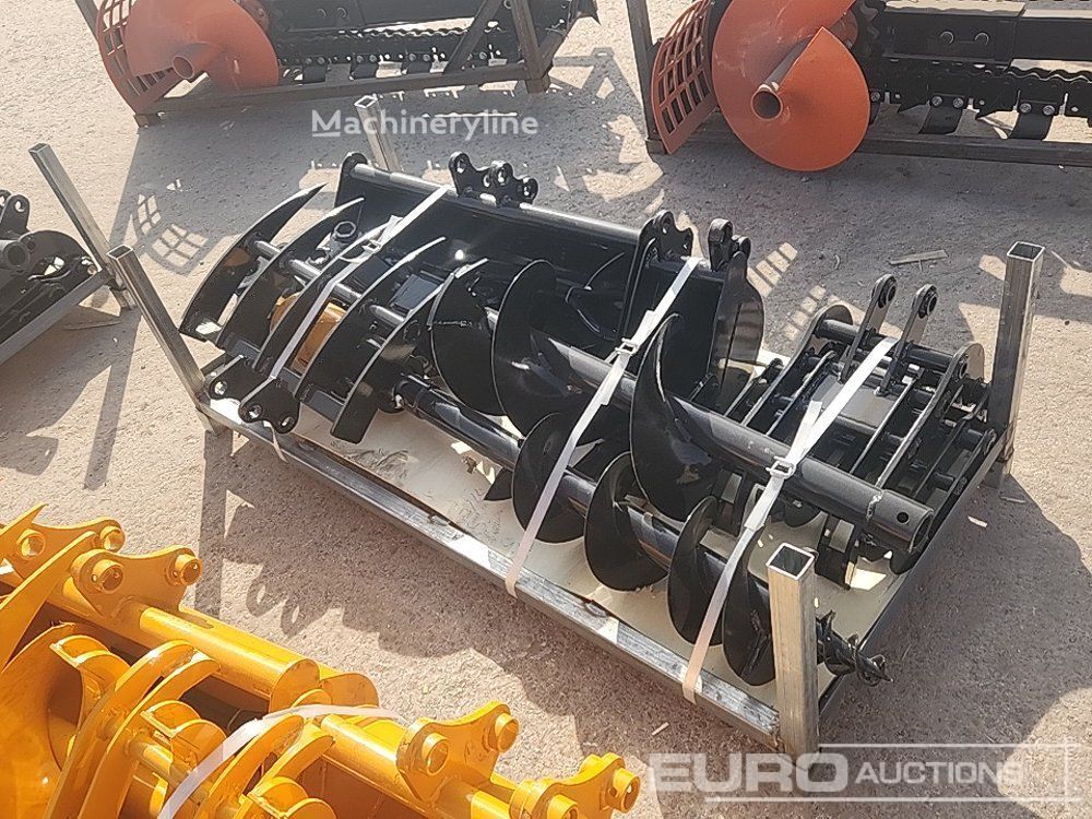 Prodaje se Miva Excavator Attachments (8 of) grablje za bager na aukciji