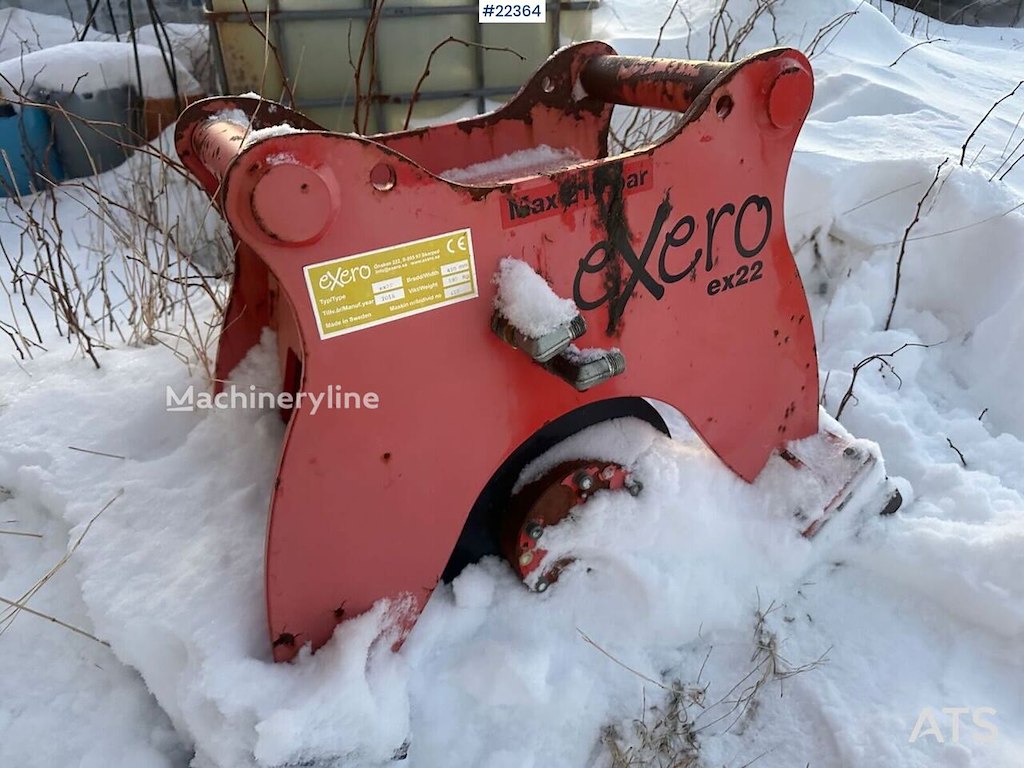 Exero Hoppetusse vibro ploča za bager