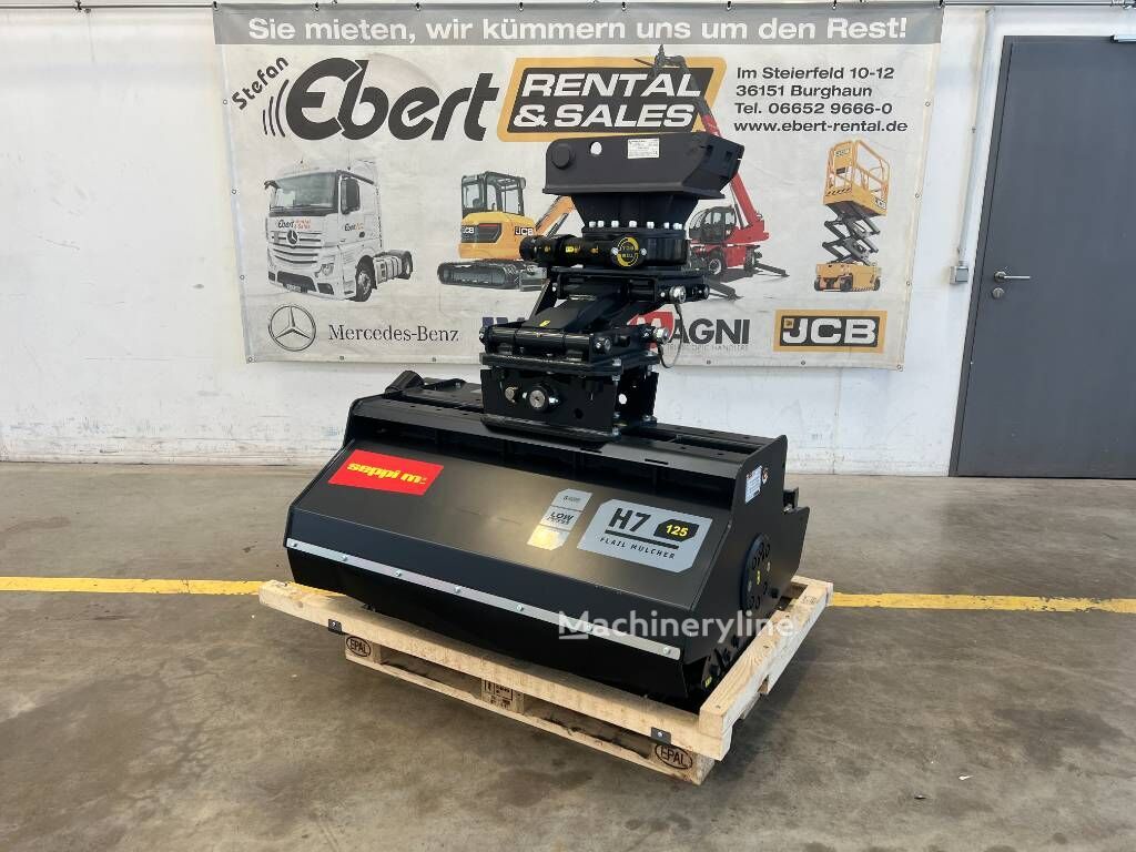 Novi Seppi M M. H7 125 Schlegelmulcher Drehkranz / flottierend malčer za bager