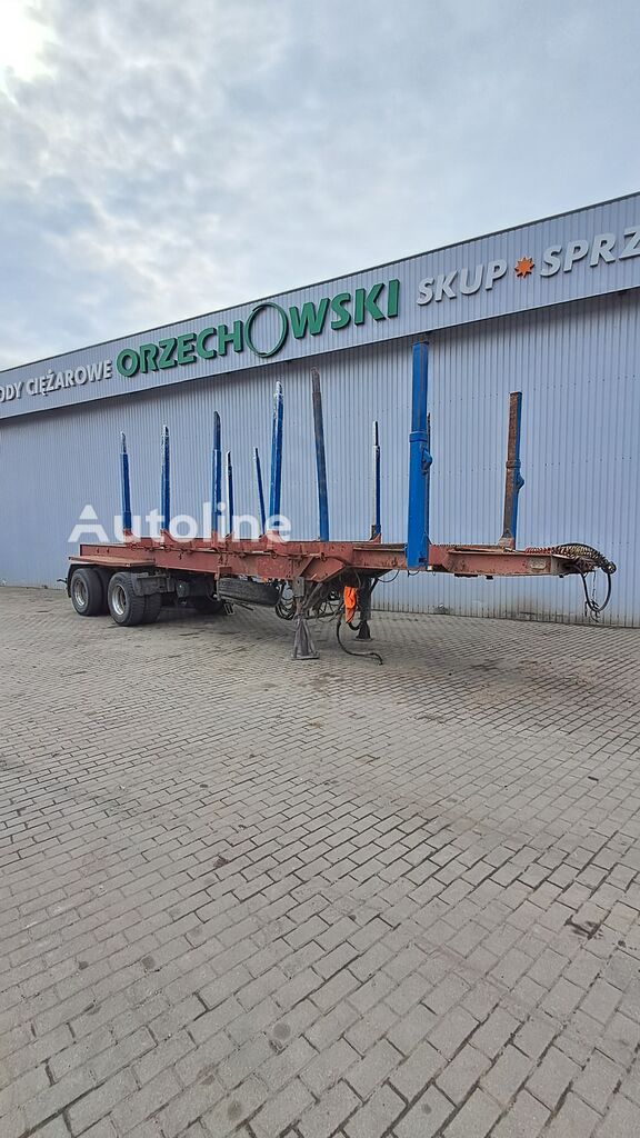 Doll A315 poluprikolica za prevoz drva