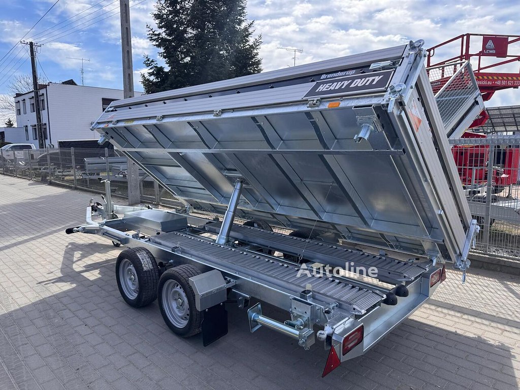 Nova Brenderup TT5375 Heavy Duty Super Mocna Wywrotka Na Resorach prikolica kiper