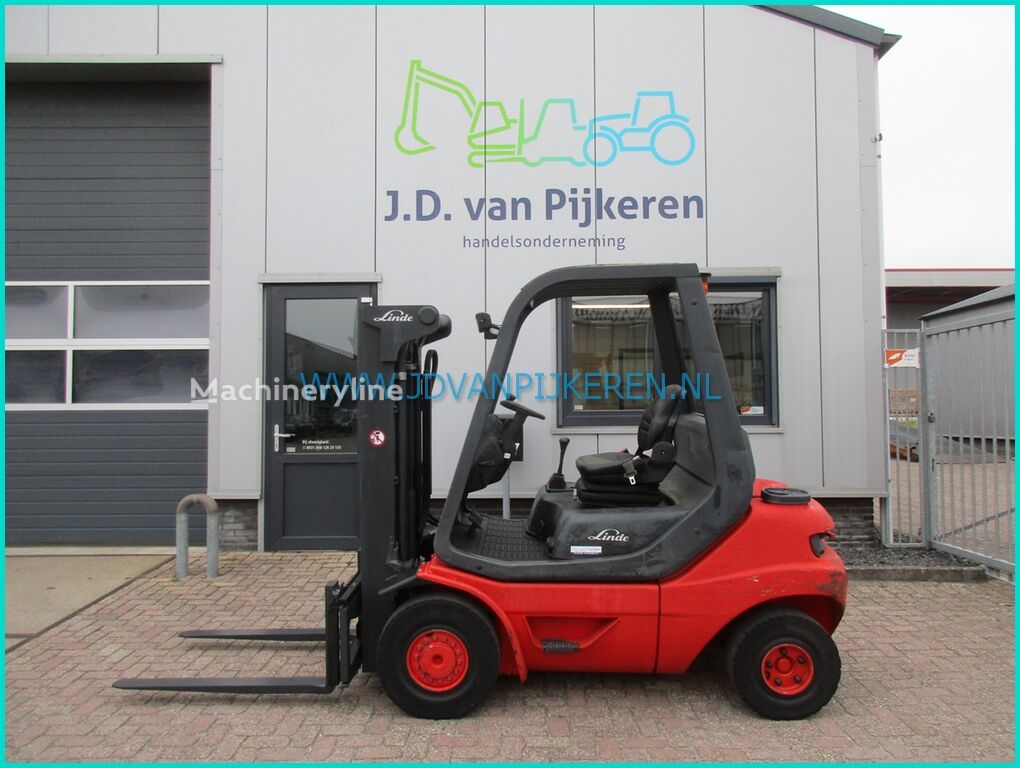 Linde H20D-03 351 Perkins diesel 6951hours+triplex+sideshift dizel viljuškar