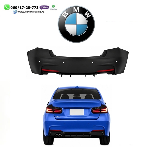 BMW 3 F30 11-19 ZADNJI BODY KIT M