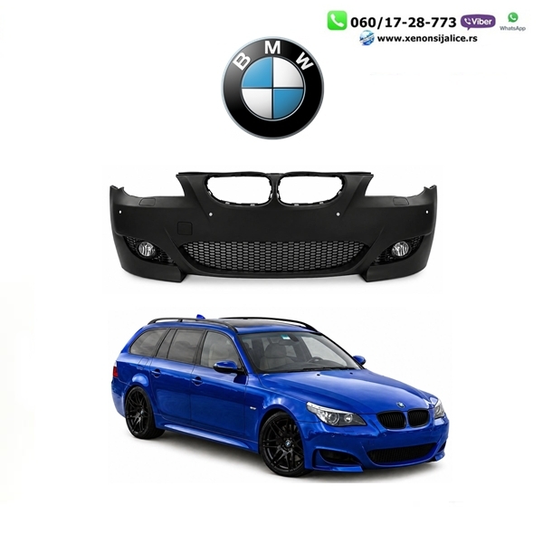 BMW 5 E60 03-10 KARAVAN PREDNJI BODY KIT M
