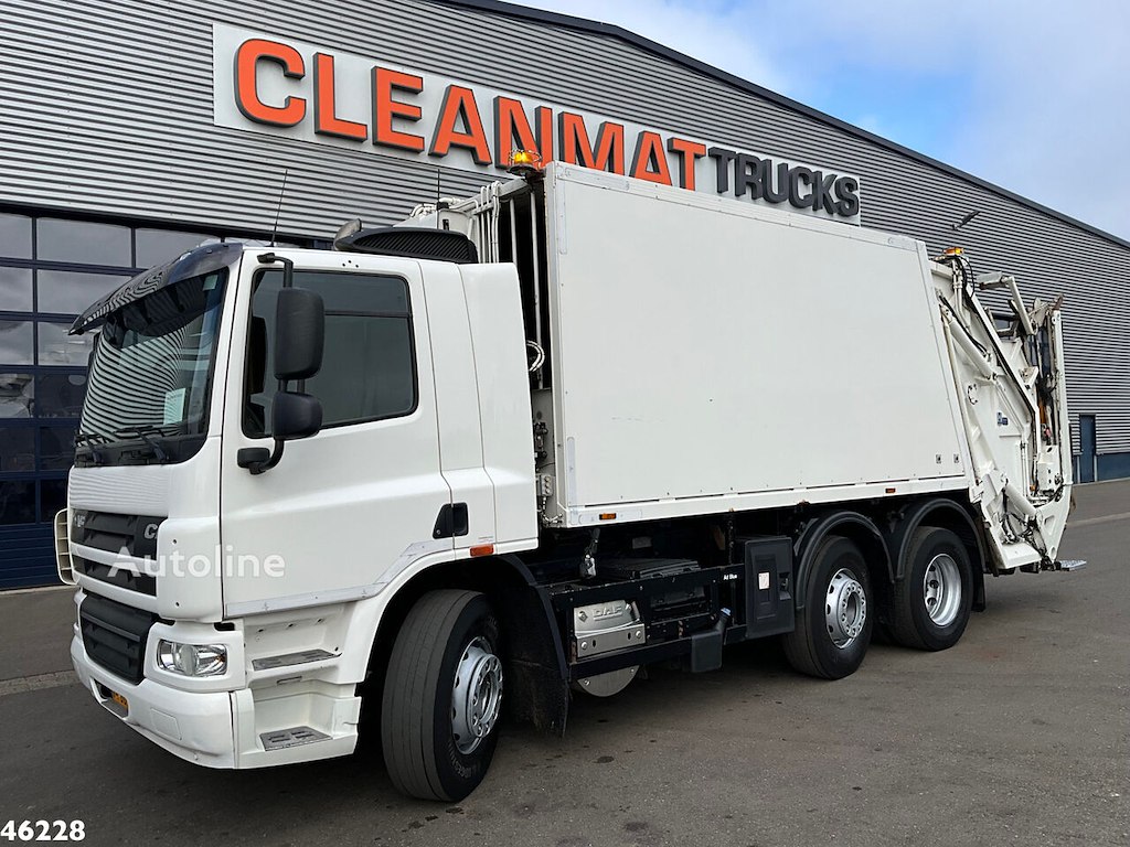 DAF FAG 75 CF 250 Haller 20m³ Manual gearbox kamion za smeće