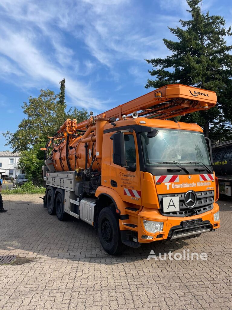 Mercedes-Benz Arocs 2643 kombinovano vozilo za čišćenje kanalizacije