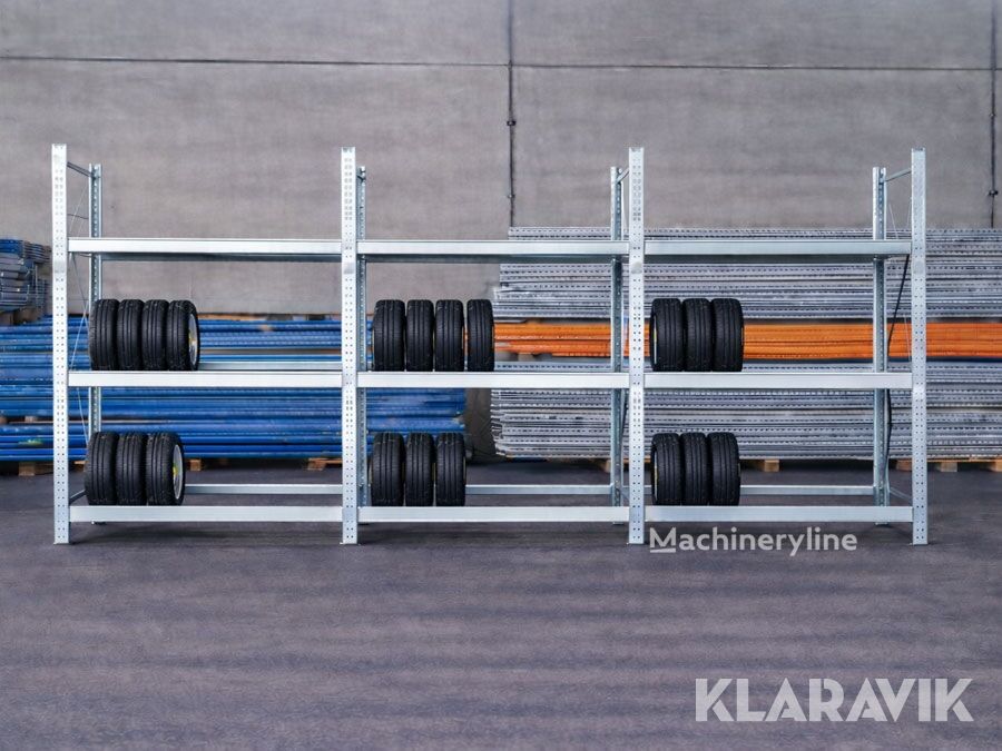 Prodaje se SSI Schäfer Däckställ 3 sektioner SSI Schäfer paletni regal na aukciji