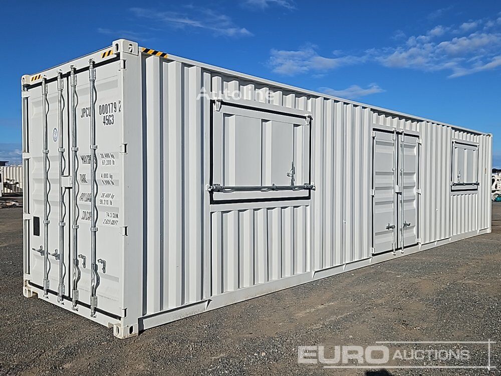 Prodaje se Lock Box, One Door, Two Windows On The Side High Cube kontejner 40 stopa na aukciji