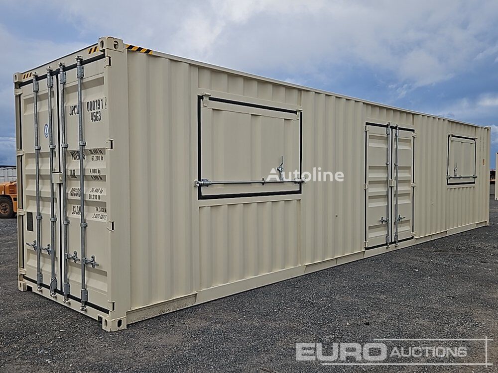 Prodaje se 2026 40' HC Container, Lock Box, One Door, Two Windows On The Si kontejner 40 stopa na aukciji