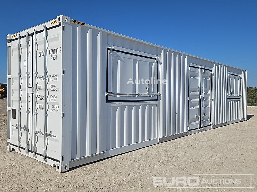 Prodaje se 2026 40' HC Container, Lock Box, One Door, Two Windows On The Si kontejner 40 stopa na aukciji