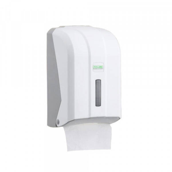 DISPENZER ZA SLOŽIVI TOALET PAPIR VIALLI K6C BELI