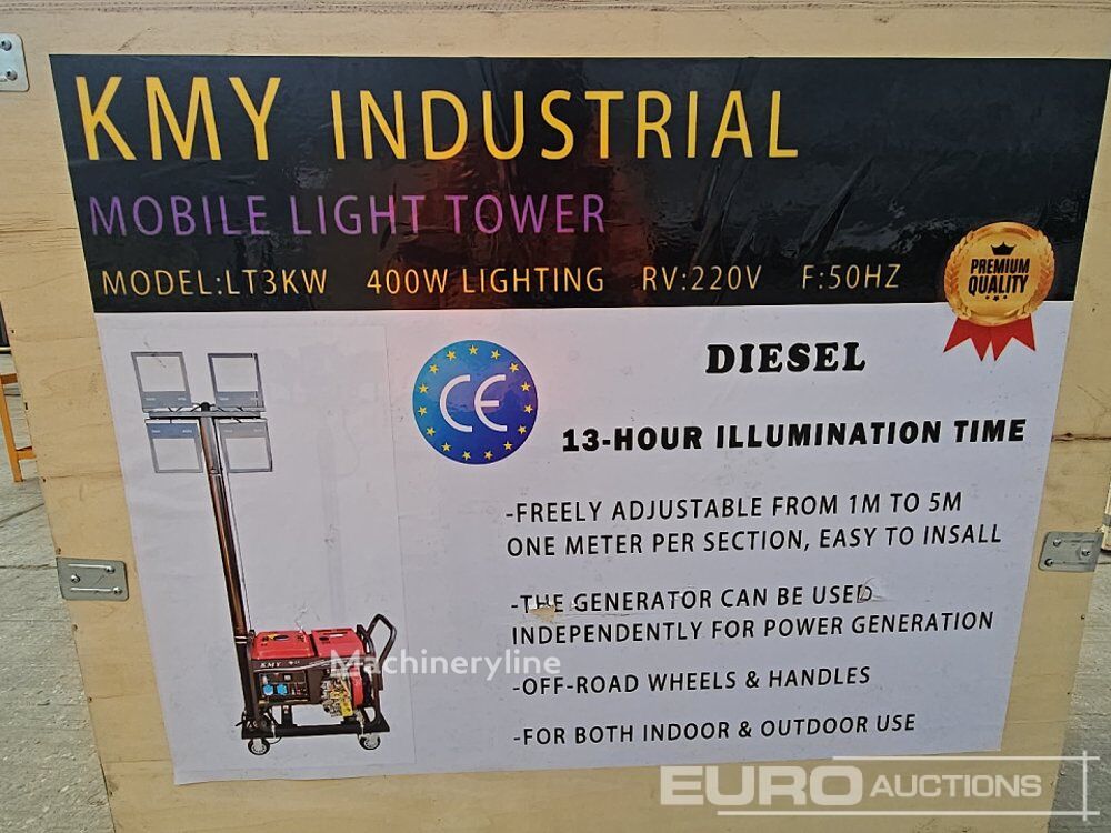 Prodaje se KMY Industrial LT3KW rasvetni toranj na aukciji