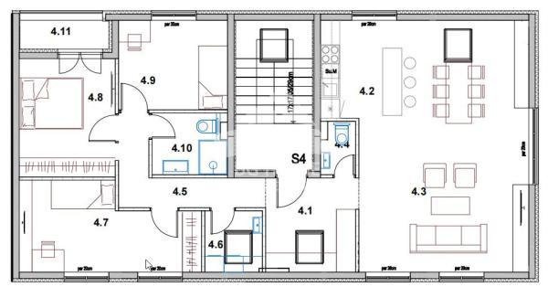 Ovčanski put, Četvorosoban stan na prodaju, 104m2, 195.000€