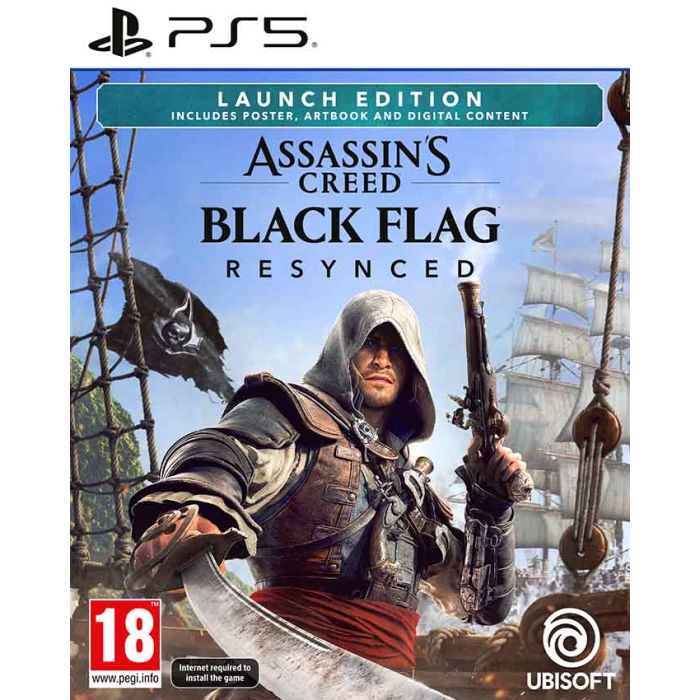 PS5 Assassins Creed Black Flag Resynced - Launch Day One Edition