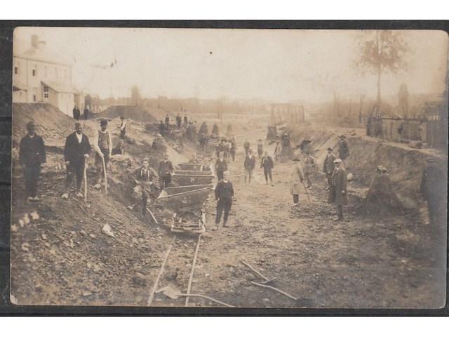 Zeleznica - izgradnja pruge / Kragujevac - Kraljevo /