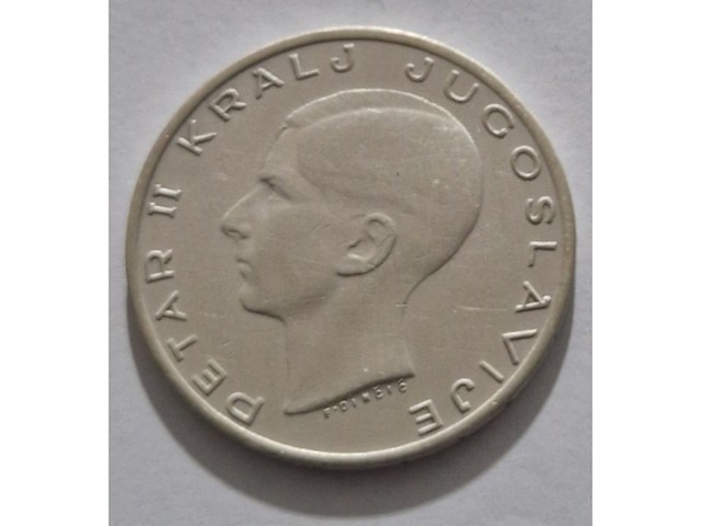 20 dinara 1938 Srebro
