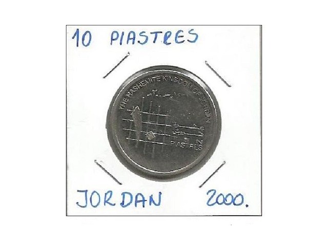 a5 Jordan 10 piastres 2000.