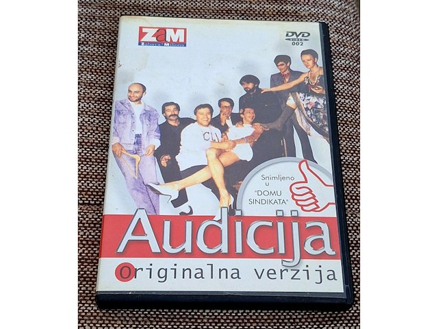 DVD-AUDICIJA-ORIGINALNA VERZIJA-DOM SINDIKATA-ORIGINAL