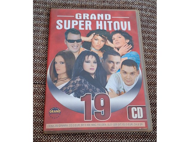 CD-GRAND SUPER HITOVI NO:19-ORIGINAL