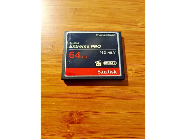 SanDisk  Extreme Pro  64GB Compact Flash 160MB/s