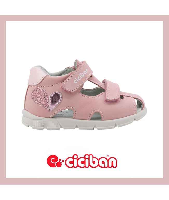 CICIBAN DEČIJE POLUSANDALE - OVER / ROSA