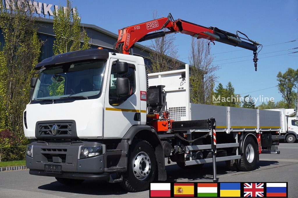 Renault C280 DTI 8 / FASSI crane F135a.22 / Remote control / Rotator / F autodizalica