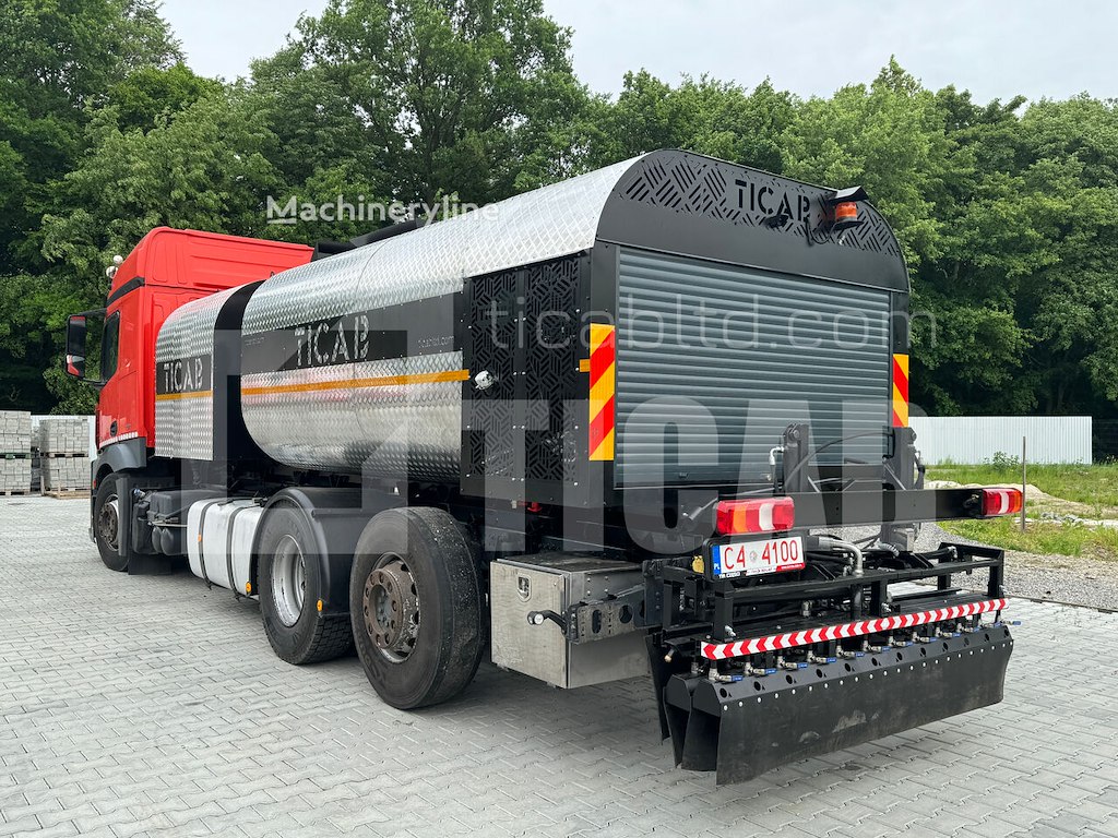 Nova TICAB Truck Mounted Bitumen Sprayer 8000 L from Manufacturer prskalica bitu-emulzije
