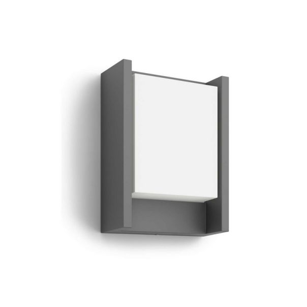 PHILIPS Spoljašnja LED zidna svetiljka 1x6W Arbour 16460/93/16, antracit