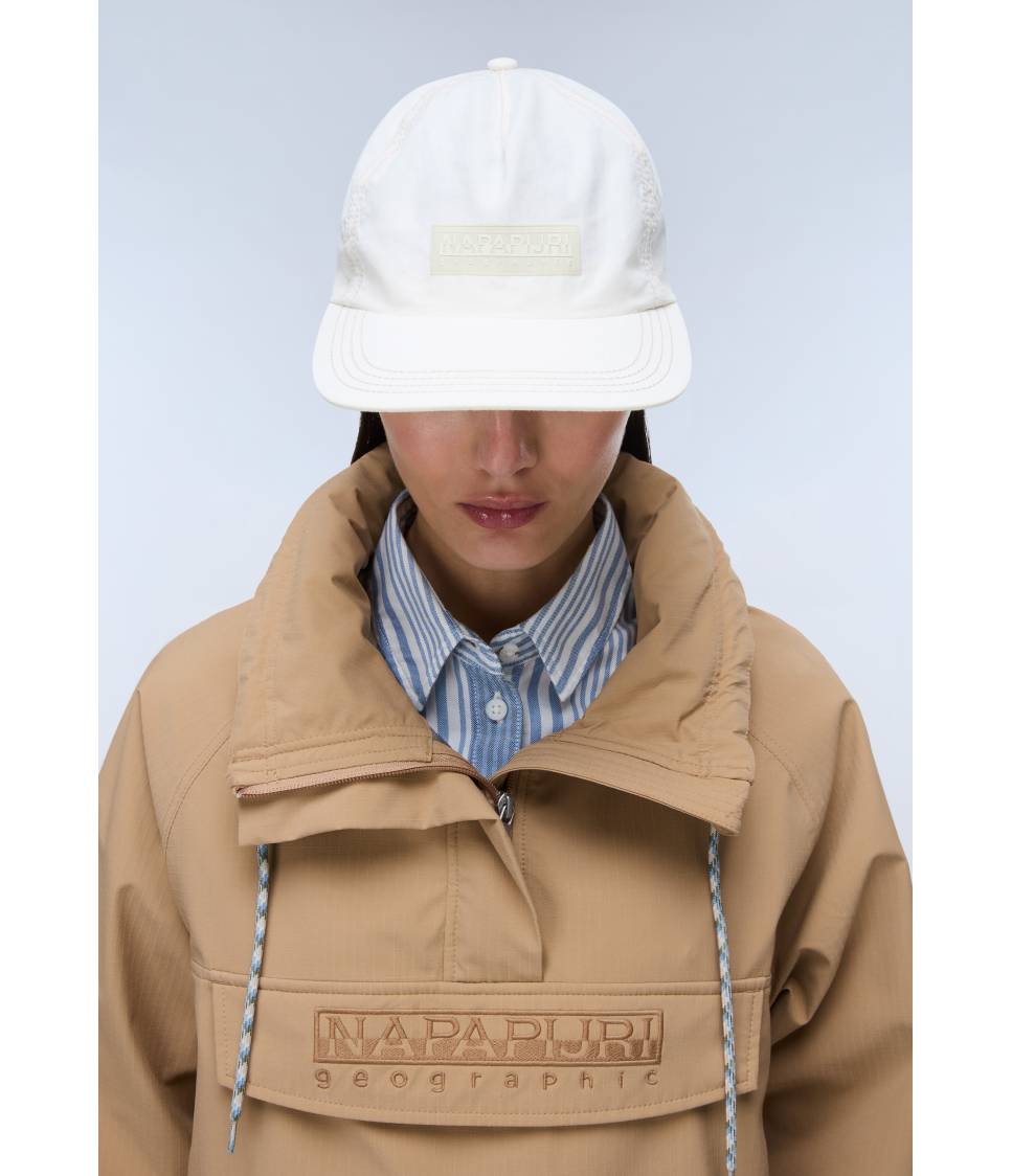 F-BOX LOGO CAP 1 WHITE WHISPER