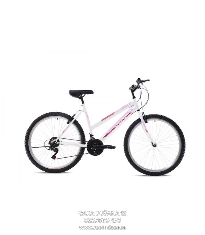 Bicikl Adria Bonita 26 belo pink