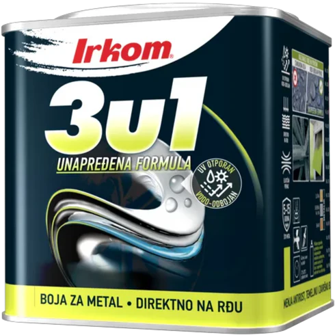 Emajl 3U1 SVETLO BRAON RAL8105 Irkom