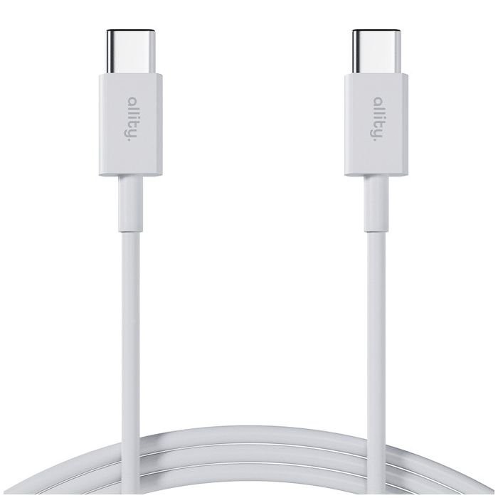 Allity AUC-03 USB-C na USB-C Kabal 1m 100W beli
