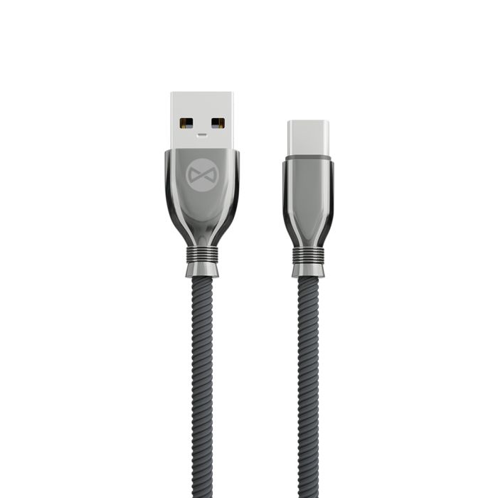 Forever Tornado (USB-USB-C) 1m 3A Kabal Crni