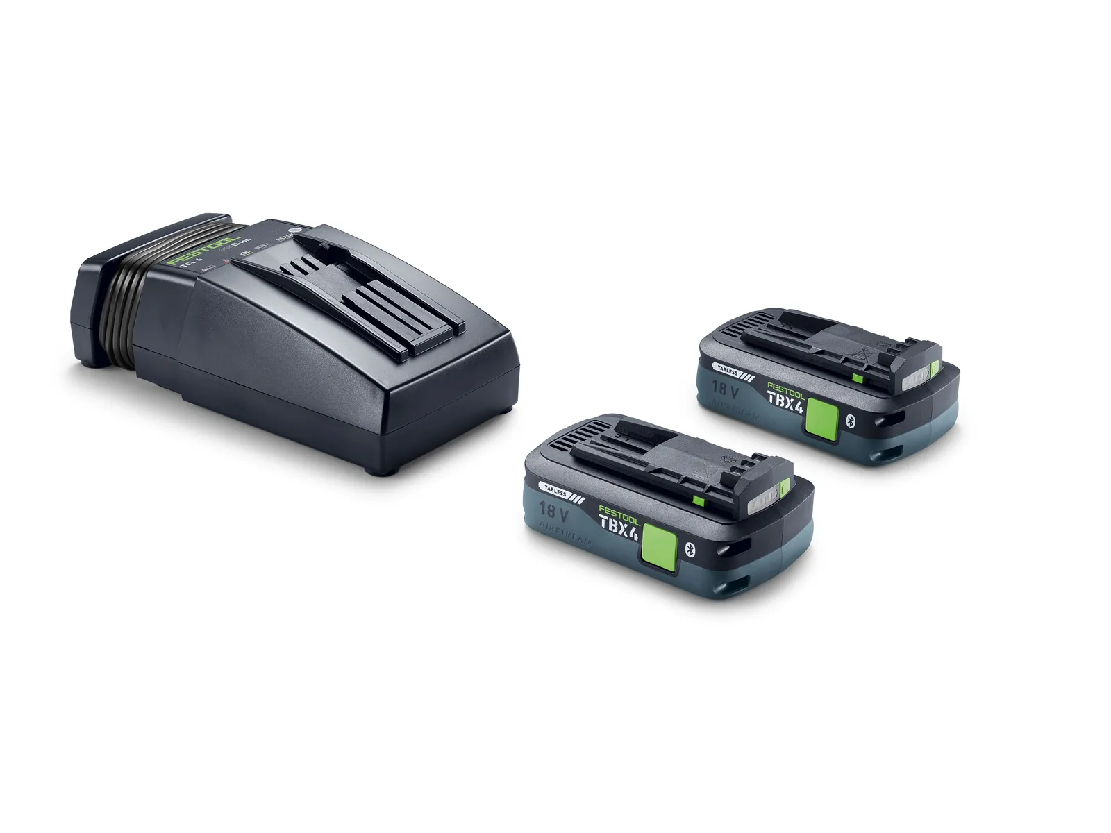 Festool set baterija 18V 2xTBX4/TCL6 (578731)