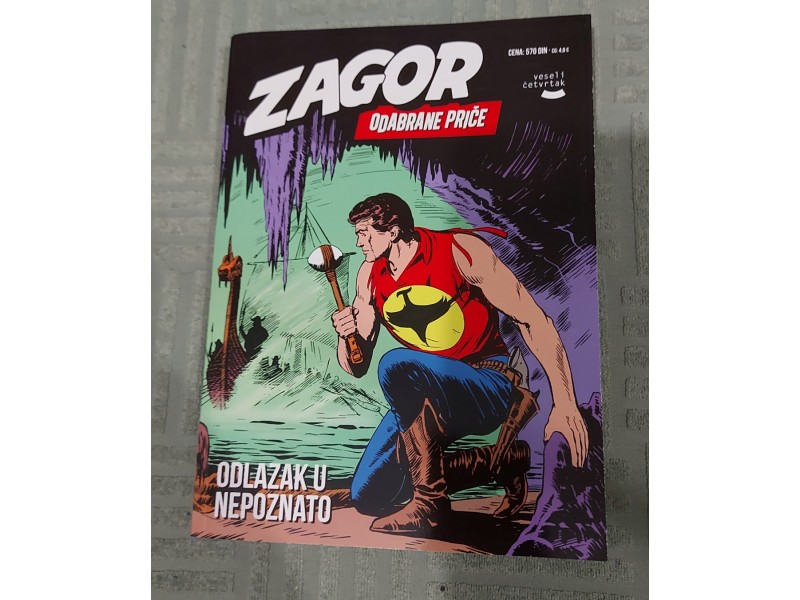 Zagor VČ OP 63 - Odlazak u nepoznato