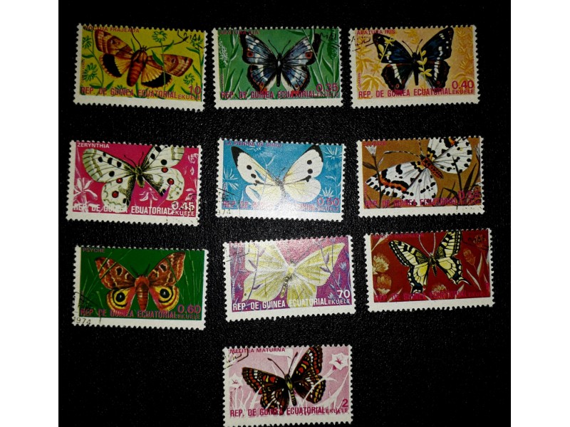 Gvinea 1976 fauna
