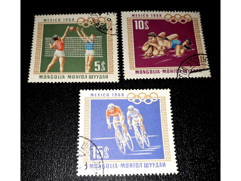 Mongolija 1968 - sport