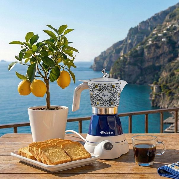 ARIETE MOKA aroma Kafe aparat Capri 1358 za 2-4 šoljice, 400W
