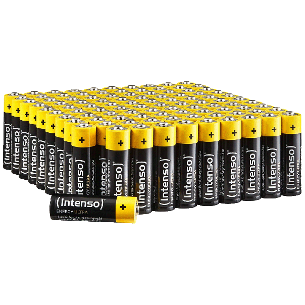 (Intenso) Baterija alkalna, AA LR6/100, 1,5 V, pak. 100 kom - AA LR6 100pcs