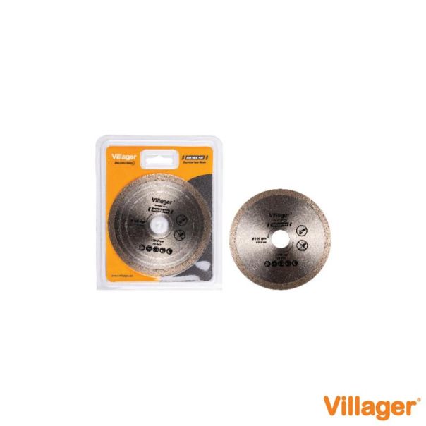 VILLAGER Dijamantska rezna ploča - kontinuirana DCBC-125 mm