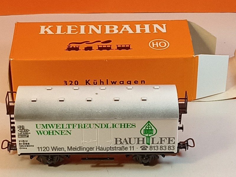 KLEINBAHN vagon 320 Kühlwagen HO Made in Austria
