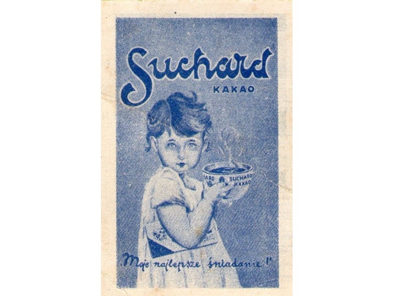 Suchard, predratna sličica iz kakaa (Krakow). RETKO!!!