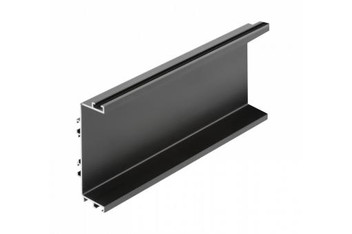 GTV PA-VELLO-C3M-20 aluminijumski C-profil, VELLO, crni, 3m
