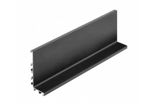 GTV PA-VELLO-L3M-20 aluminijumski L-profil, VELLO, crna, 3m