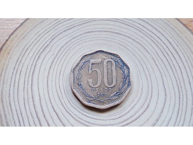 CILE 50 PESOS 2011 GODINA