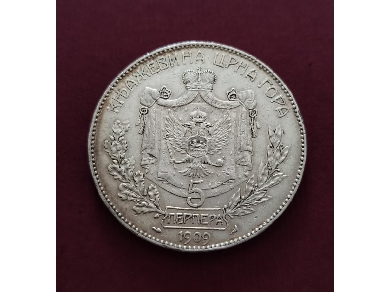 5 Perpera 1909