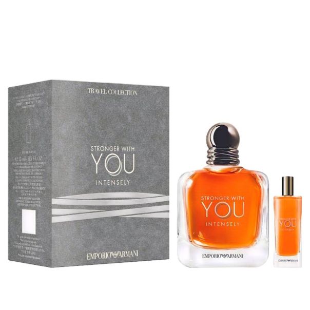 Giorgio Armani Set Stronger With You Intensely EDP (100ml + TS 10ml)