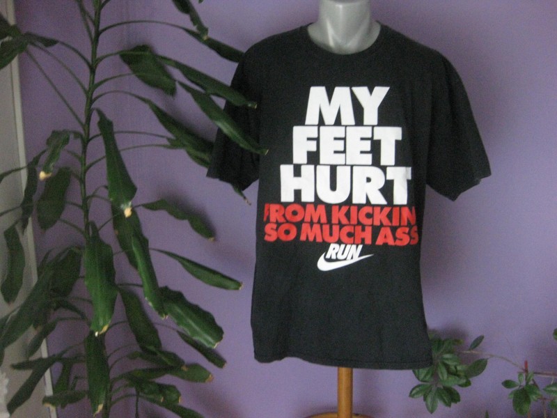 Orig. NIKE CRNA PAMUCNA MAJICA-XL